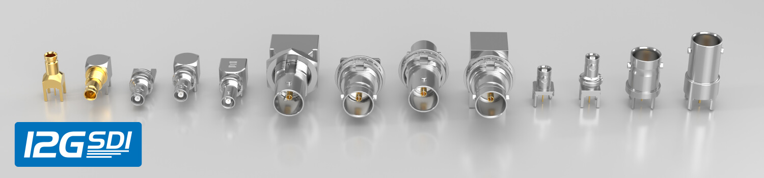 Broadcast Video 12G SDI 75 Ohm | BNC, HDBNC, DIN