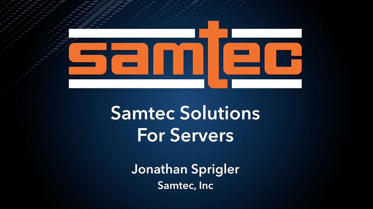 サーバーコネクターと製品アプリケーション | Samtec